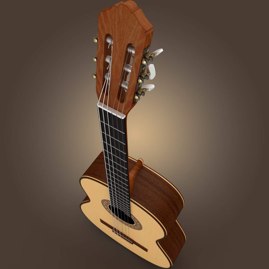 3d Classical Guitar