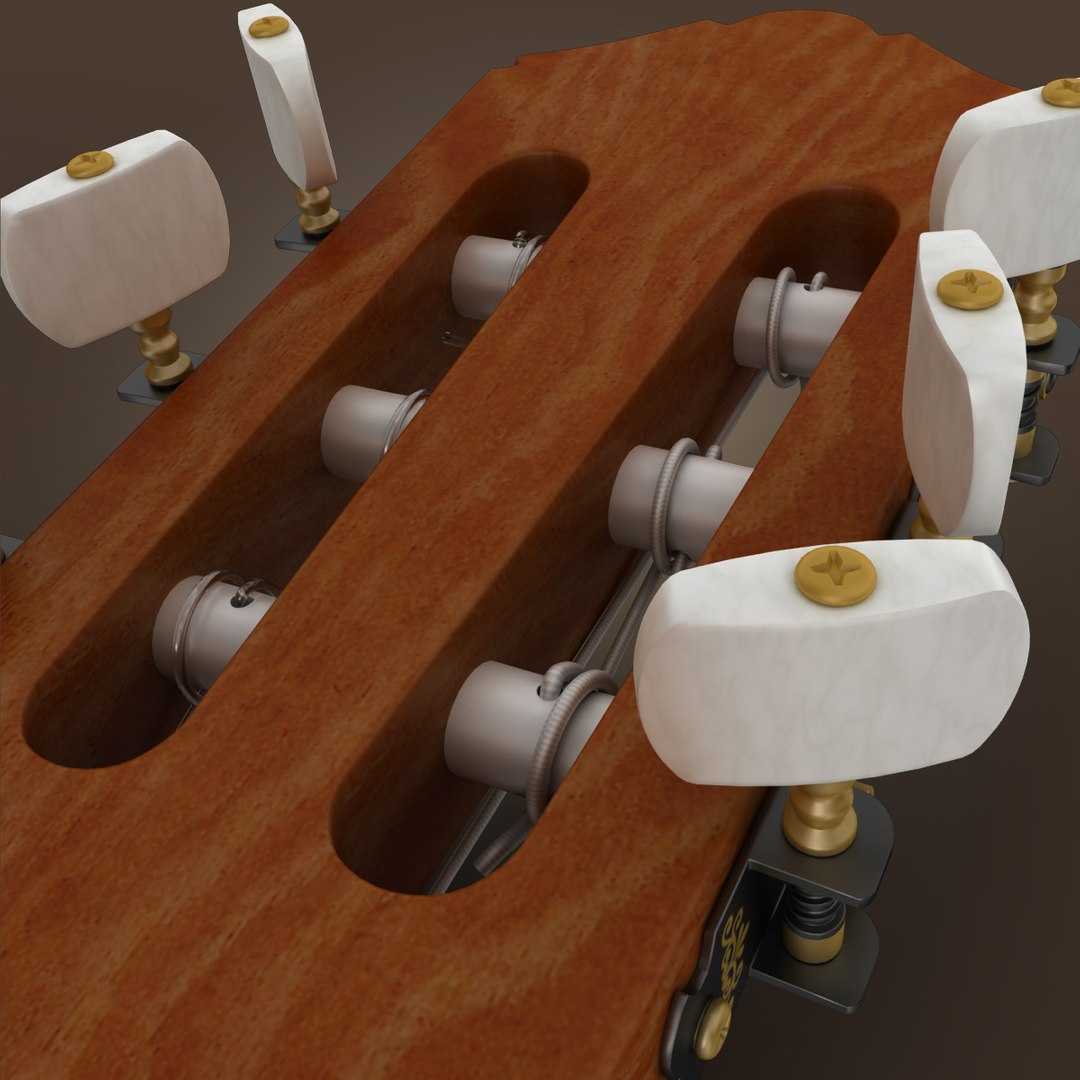 3d Classical Guitar