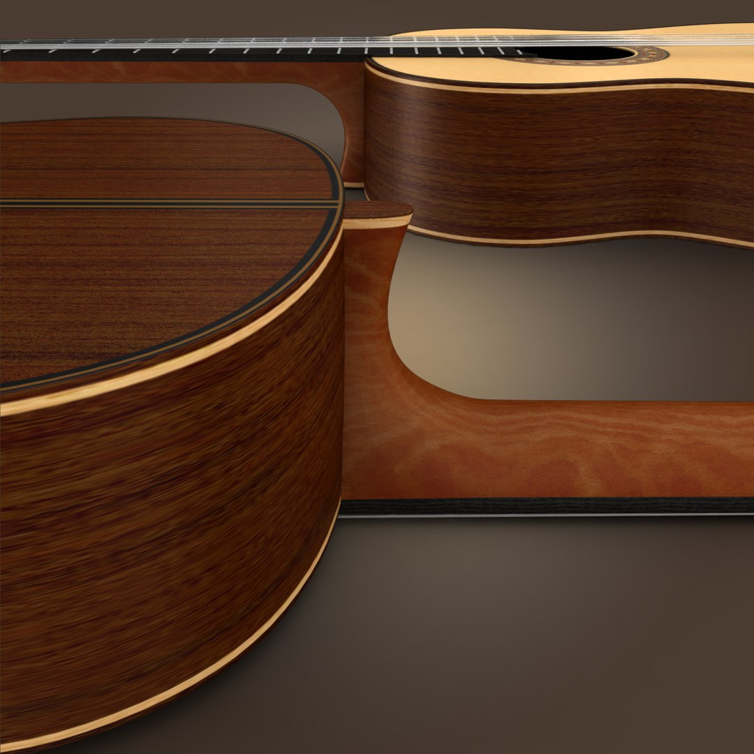3d Classical Guitar