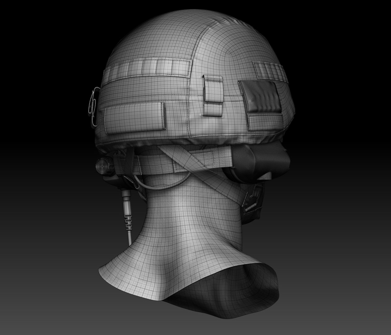 Russian Special Forces Helmet 3D Model - TurboSquid 1216008