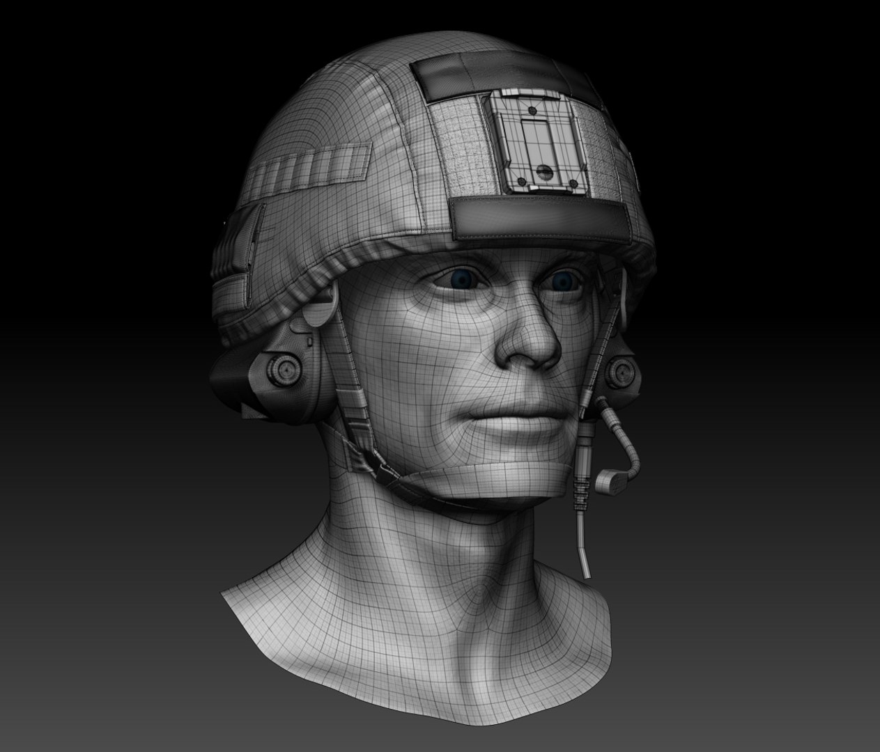 Russian Special Forces Helmet 3D Model - TurboSquid 1216008