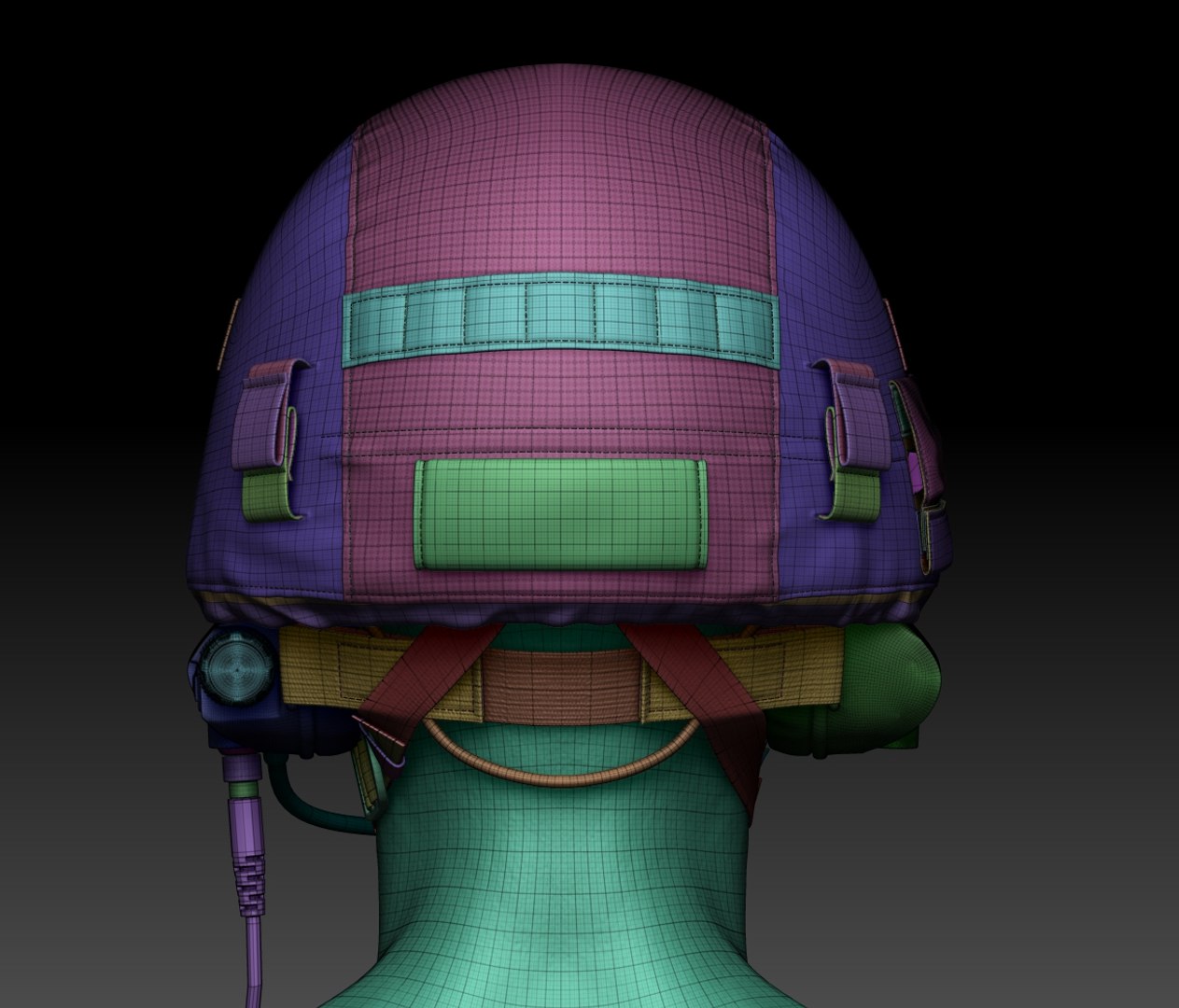 Russian Special Forces Helmet 3D Model - TurboSquid 1216008