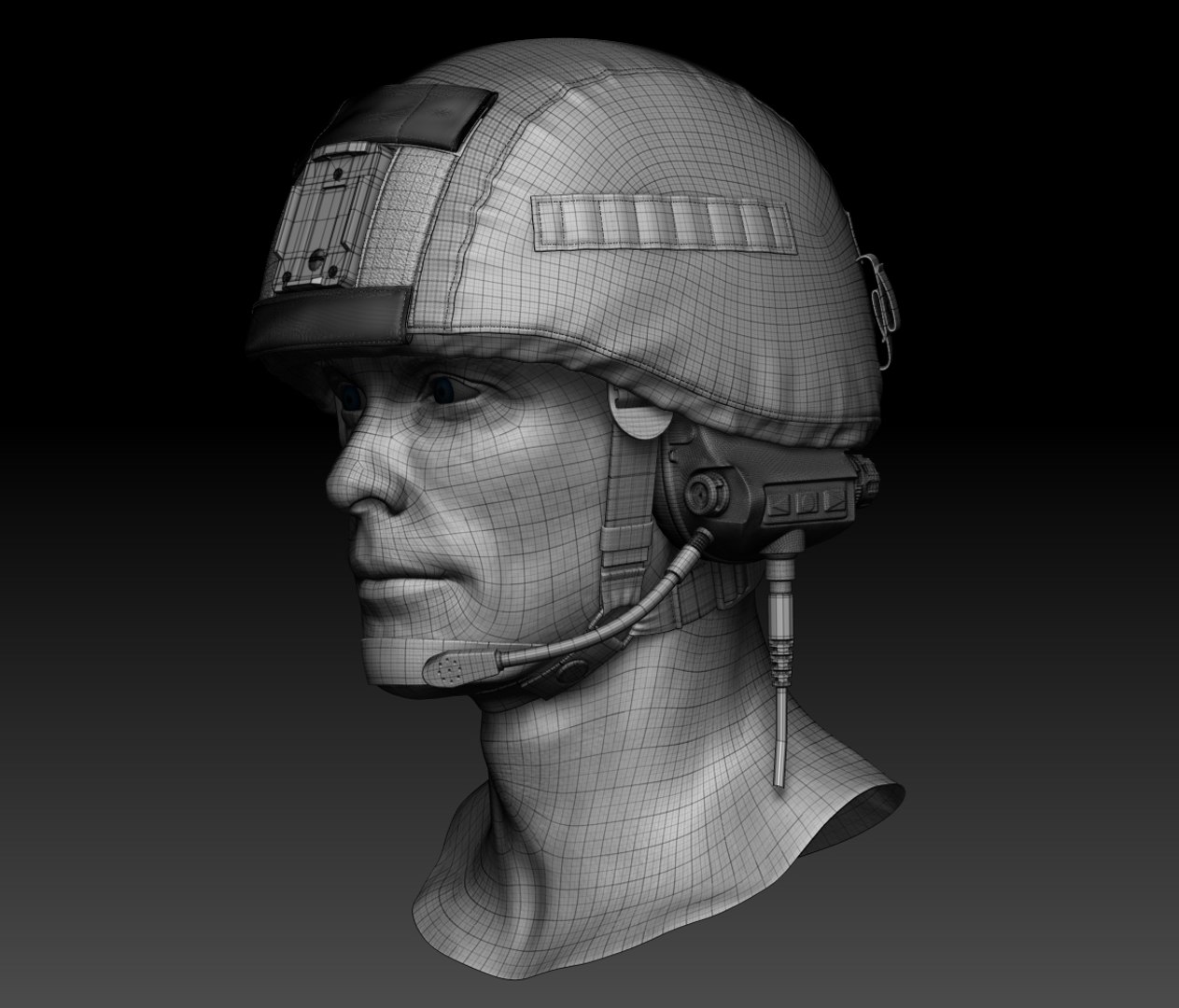 Russian Special Forces Helmet 3D Model - TurboSquid 1216008