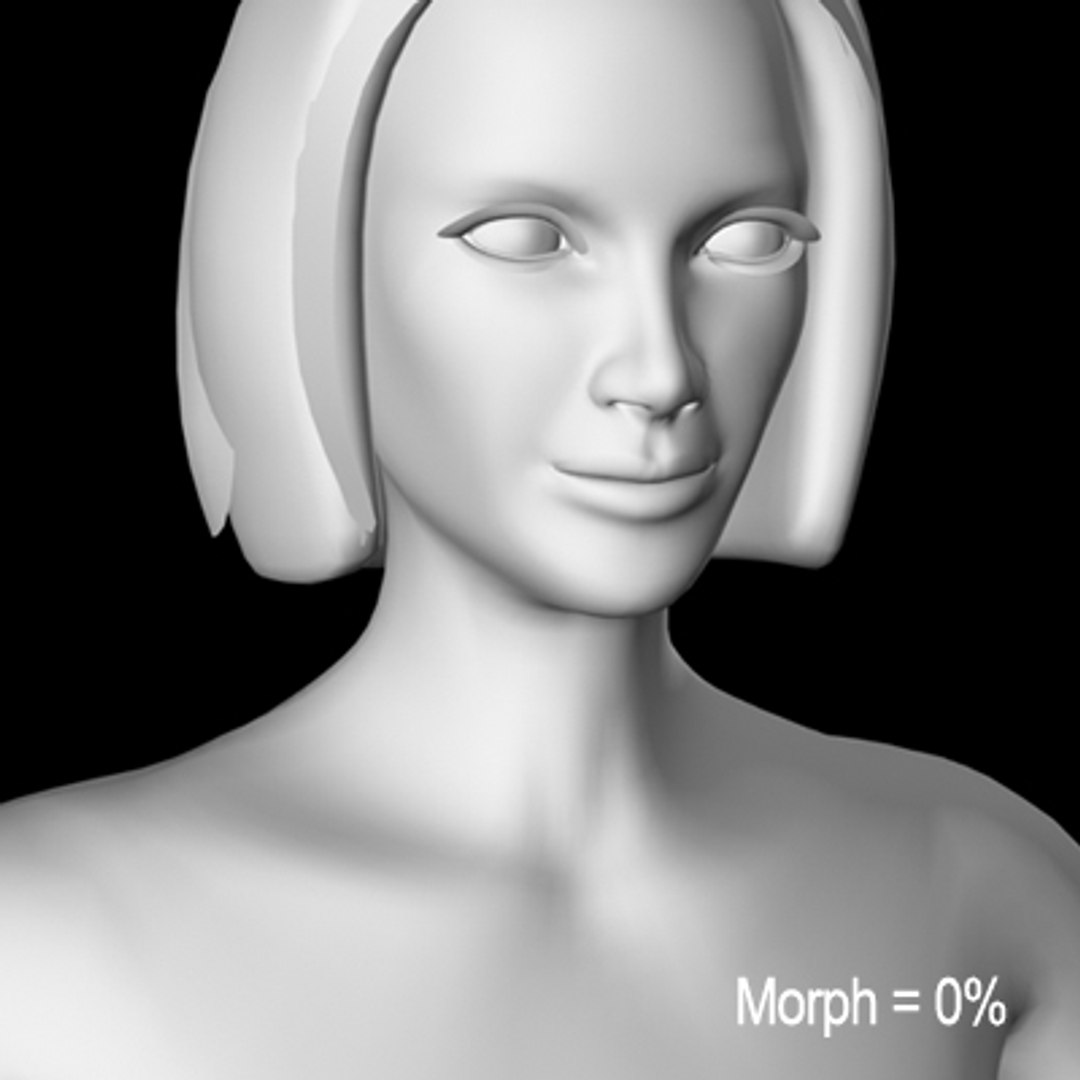 Female Overweight 3d Model