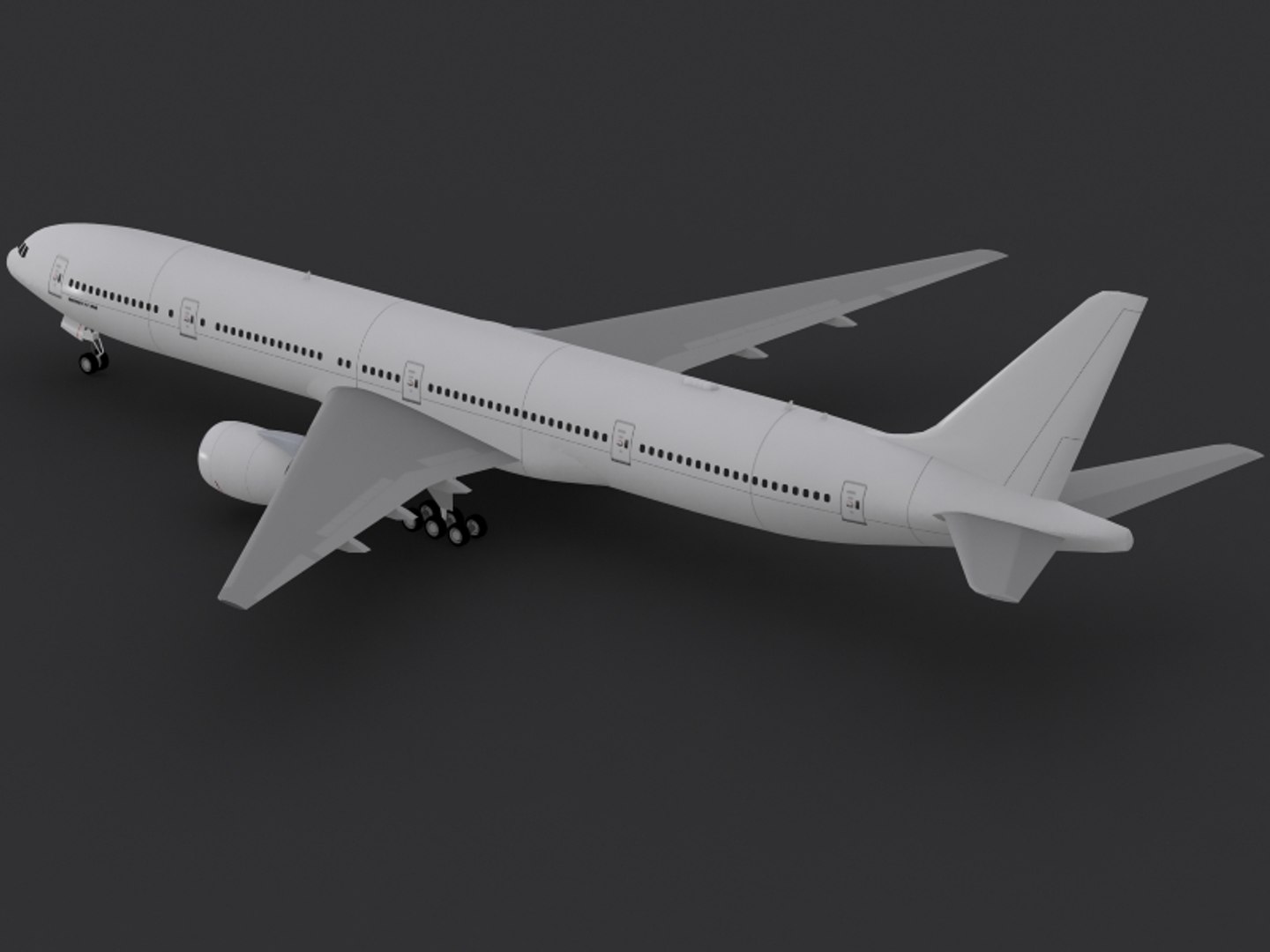 3d model b 777-300 er 777