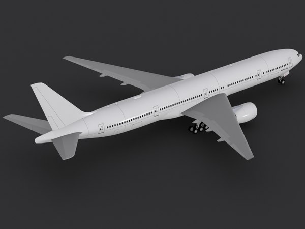 3d model b 777-300 er 777