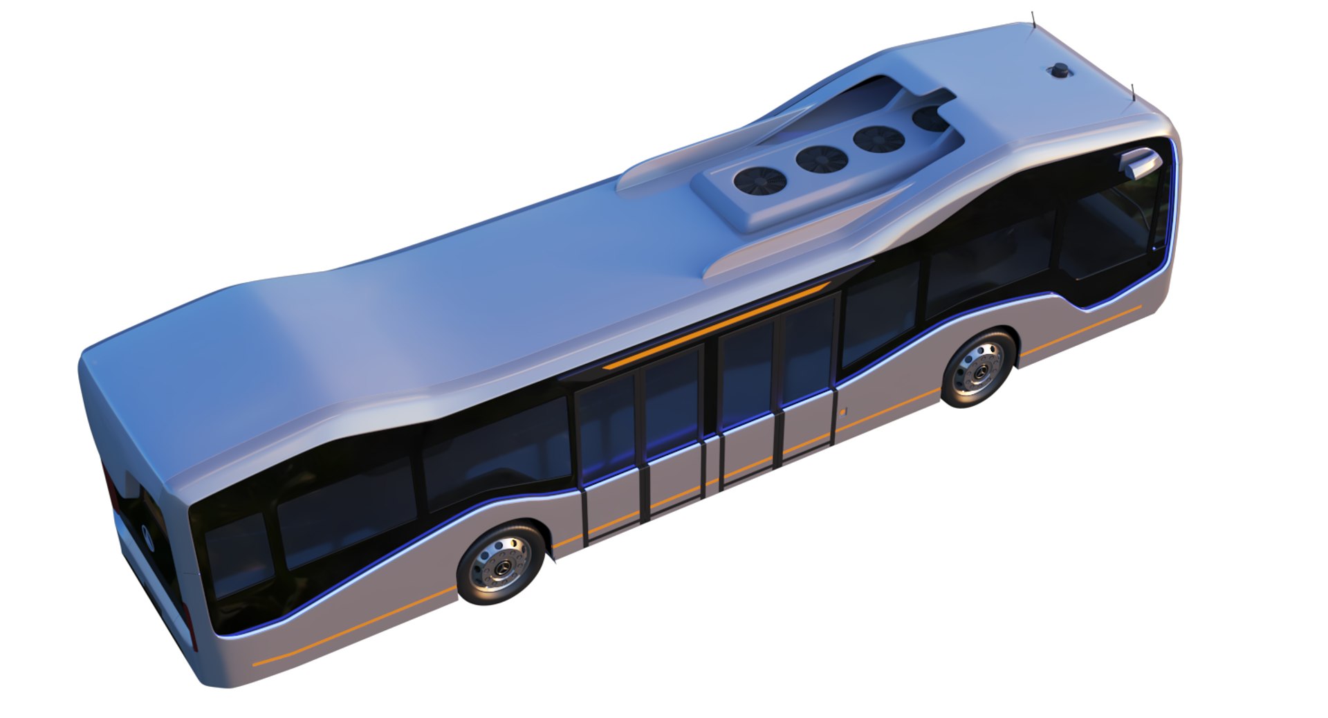 3D mercedes benz future bus - TurboSquid 1266689