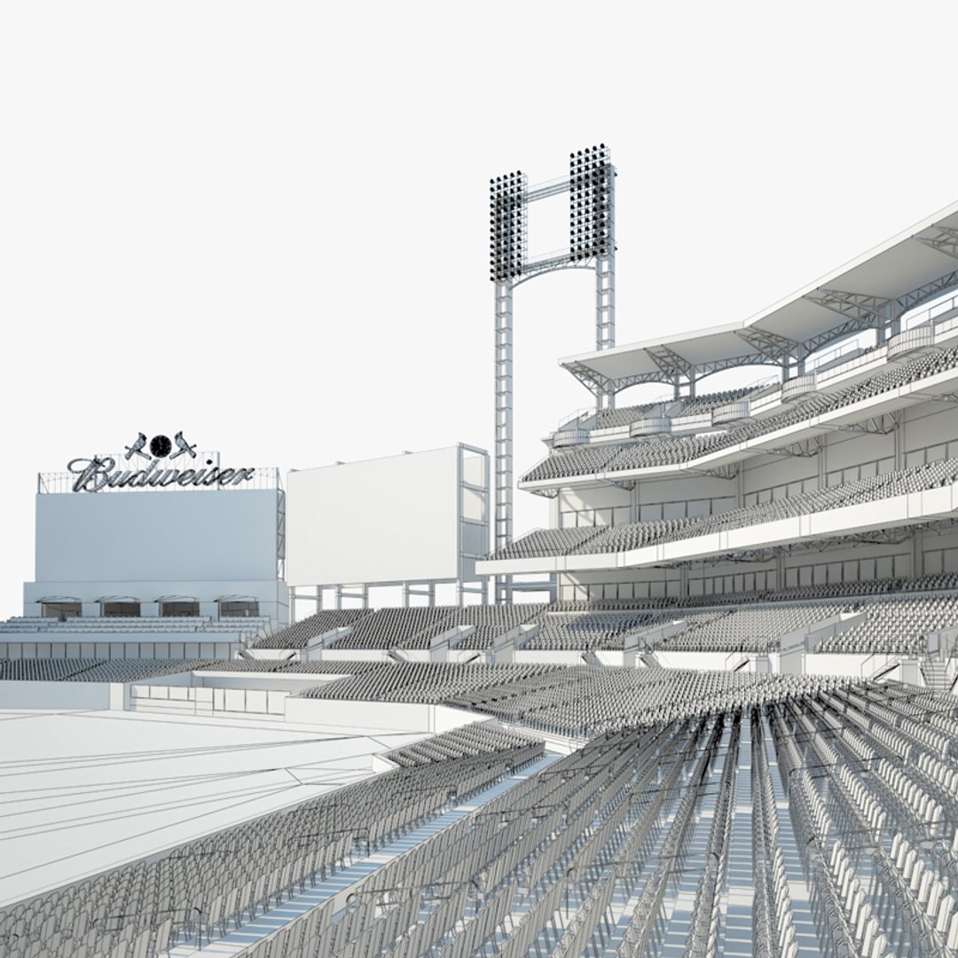 3D stadium busch st model - TurboSquid 1656162