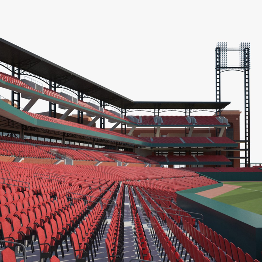3D stadium busch st model - TurboSquid 1656162