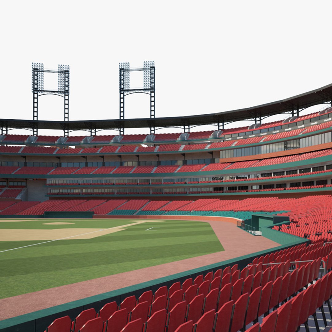 3D stadium busch st model - TurboSquid 1656162