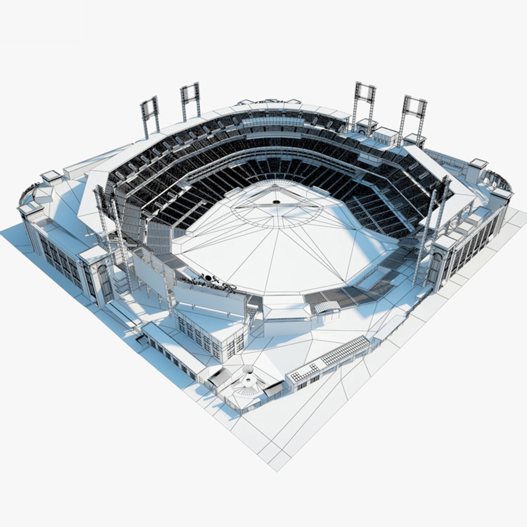 3D stadium busch st model - TurboSquid 1656162