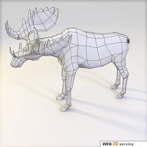 moose real time 3d model
