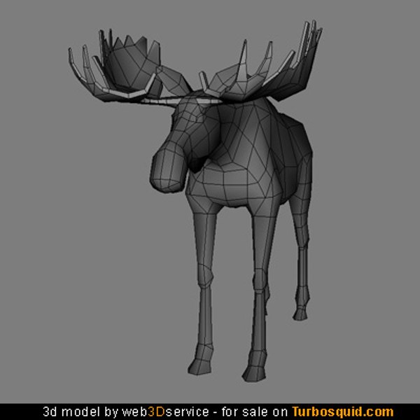 moose real time 3d model