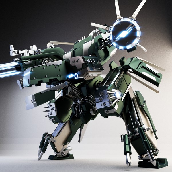 Ninja robot 3D model - TurboSquid 1305558
