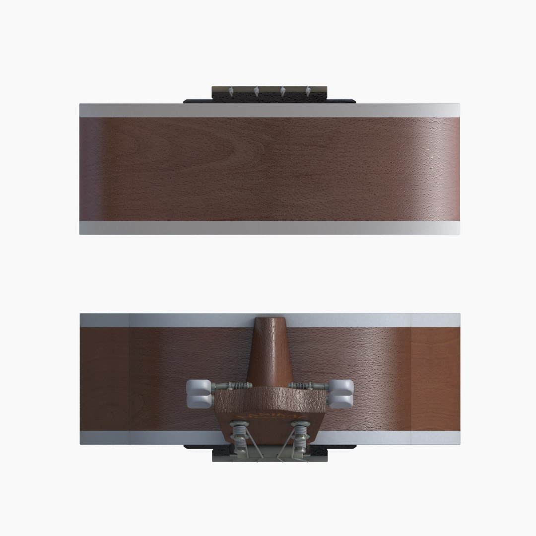 3d model guitar string instrument