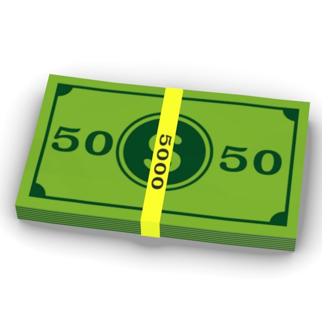 Cartoon Money 5000 3d 3ds