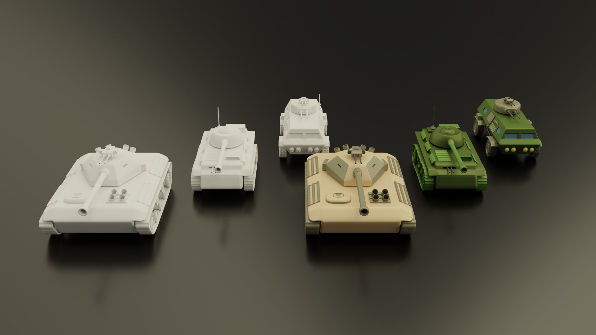 Army Vehicles 3D Model - TurboSquid 1336970