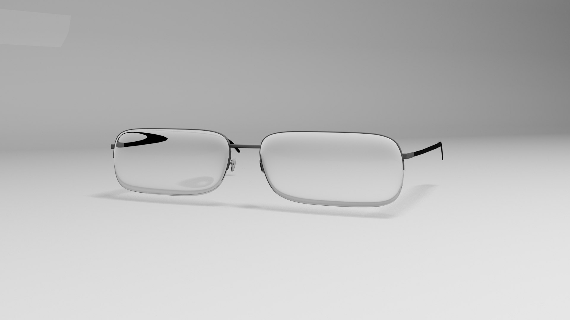3D glasses metal frame v-ray - TurboSquid 1501246