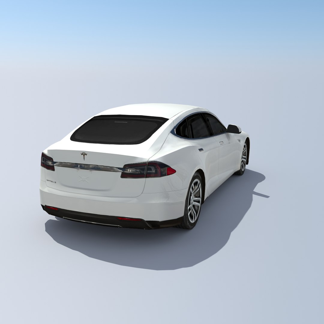 Tesla S 3d Model