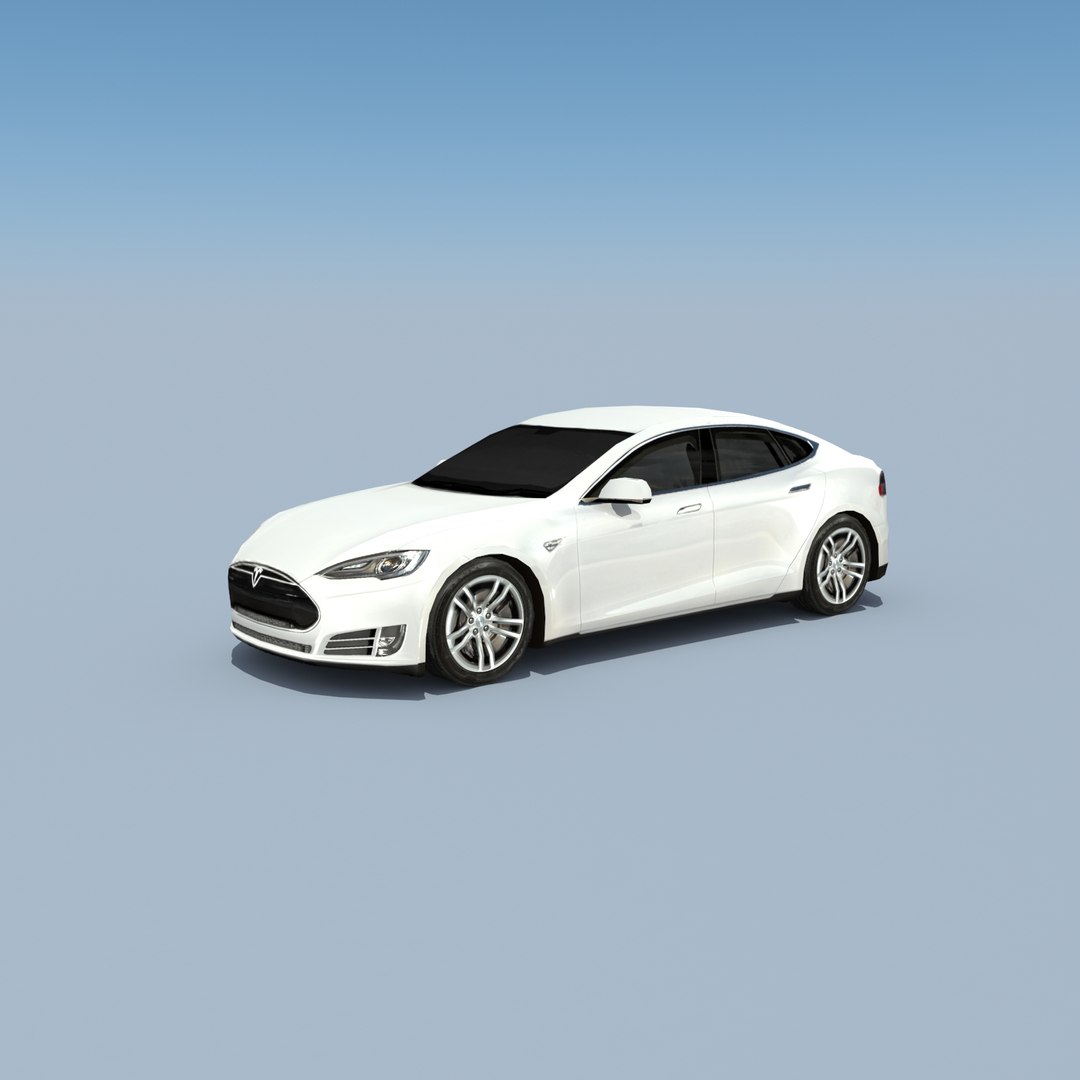 Tesla S 3d Model