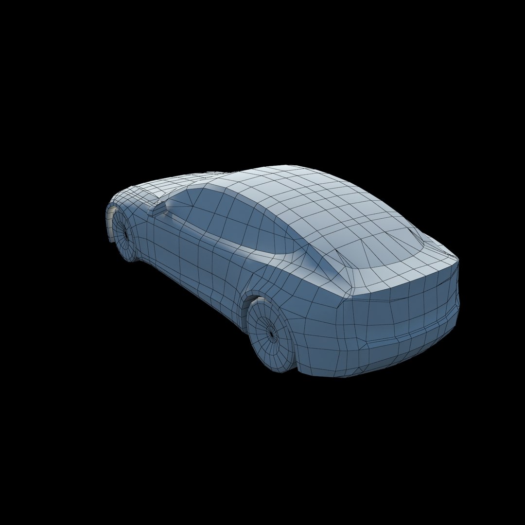 Tesla S 3d Model