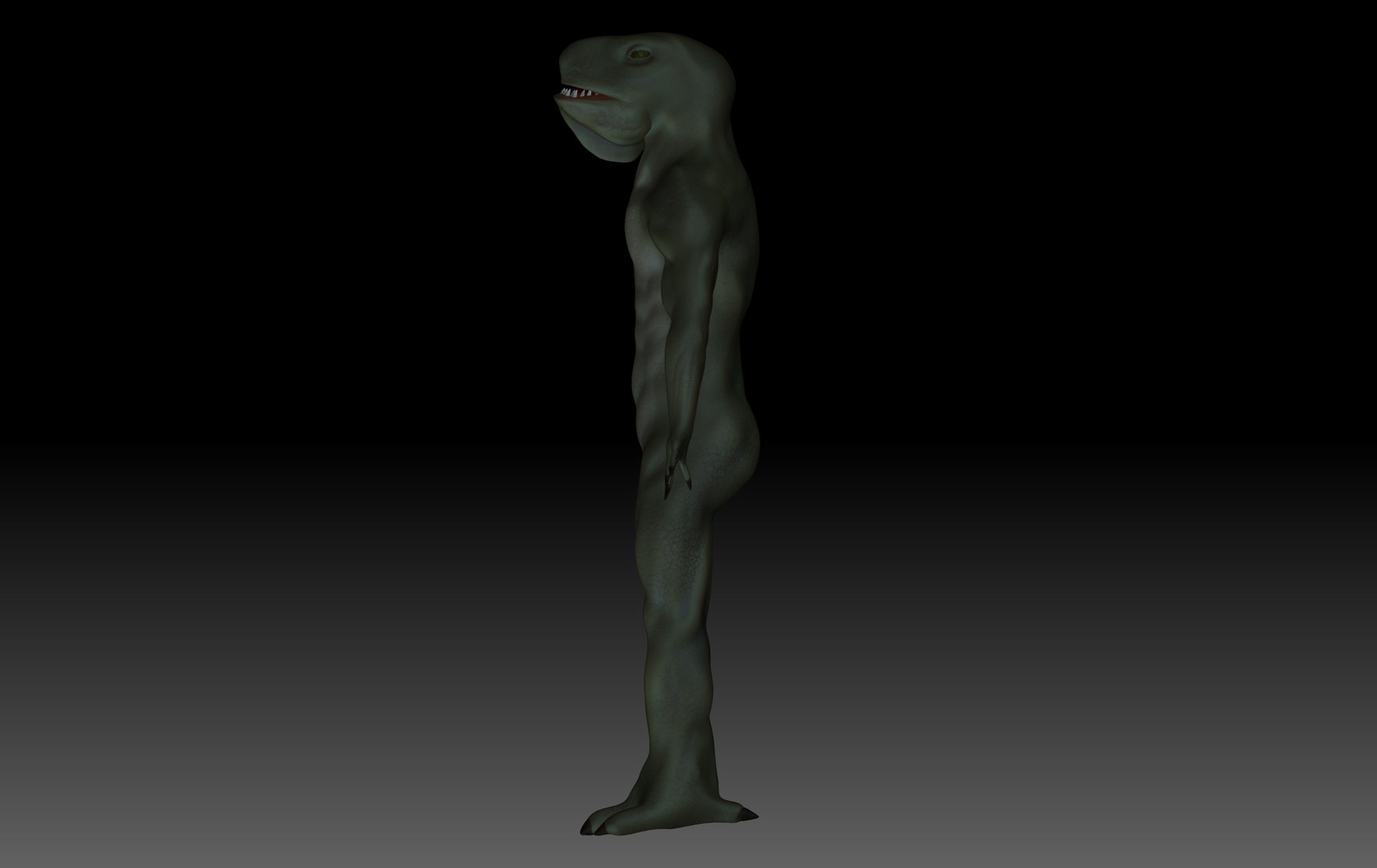 Free Hybrid Polys Character 3d Model