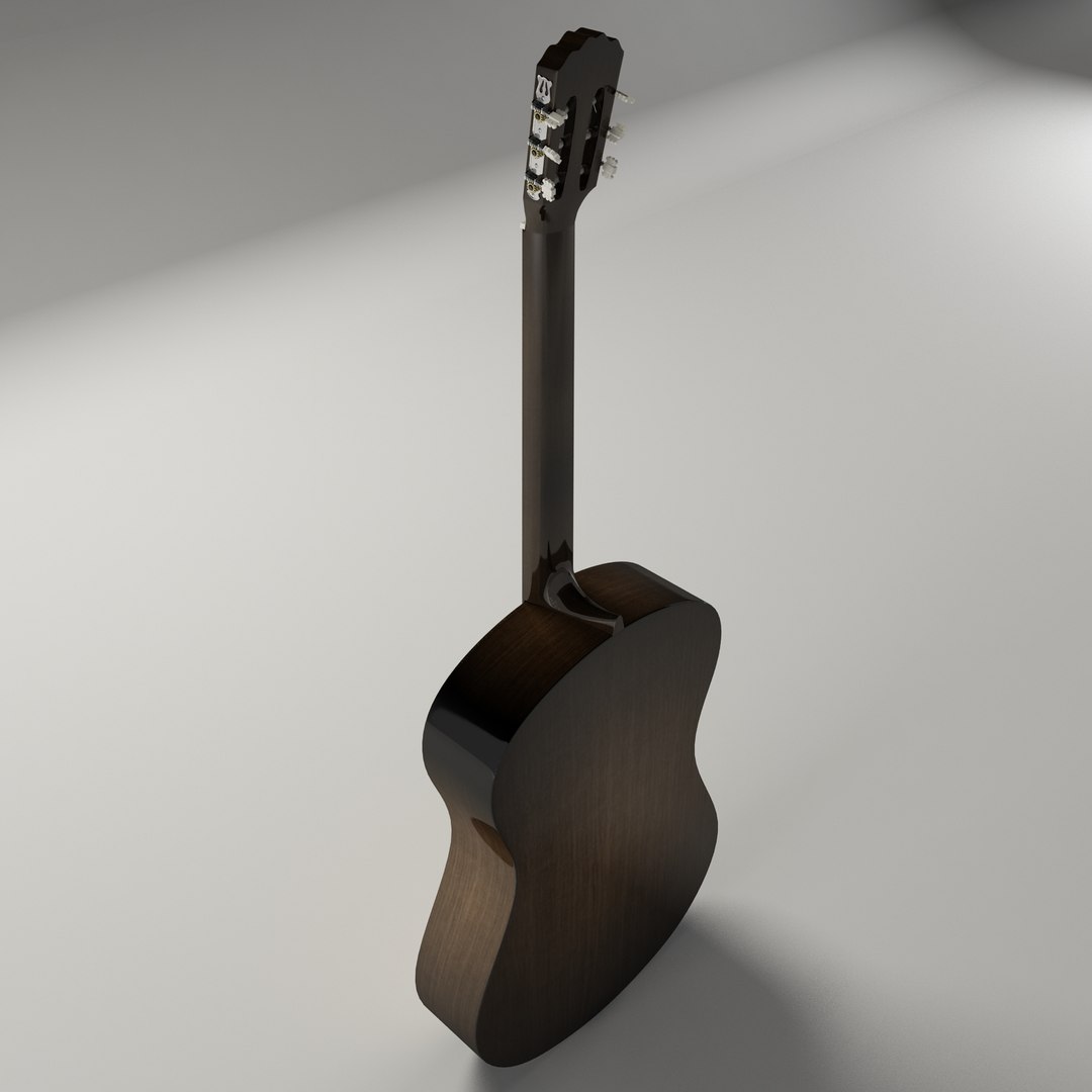 3d model guitar
