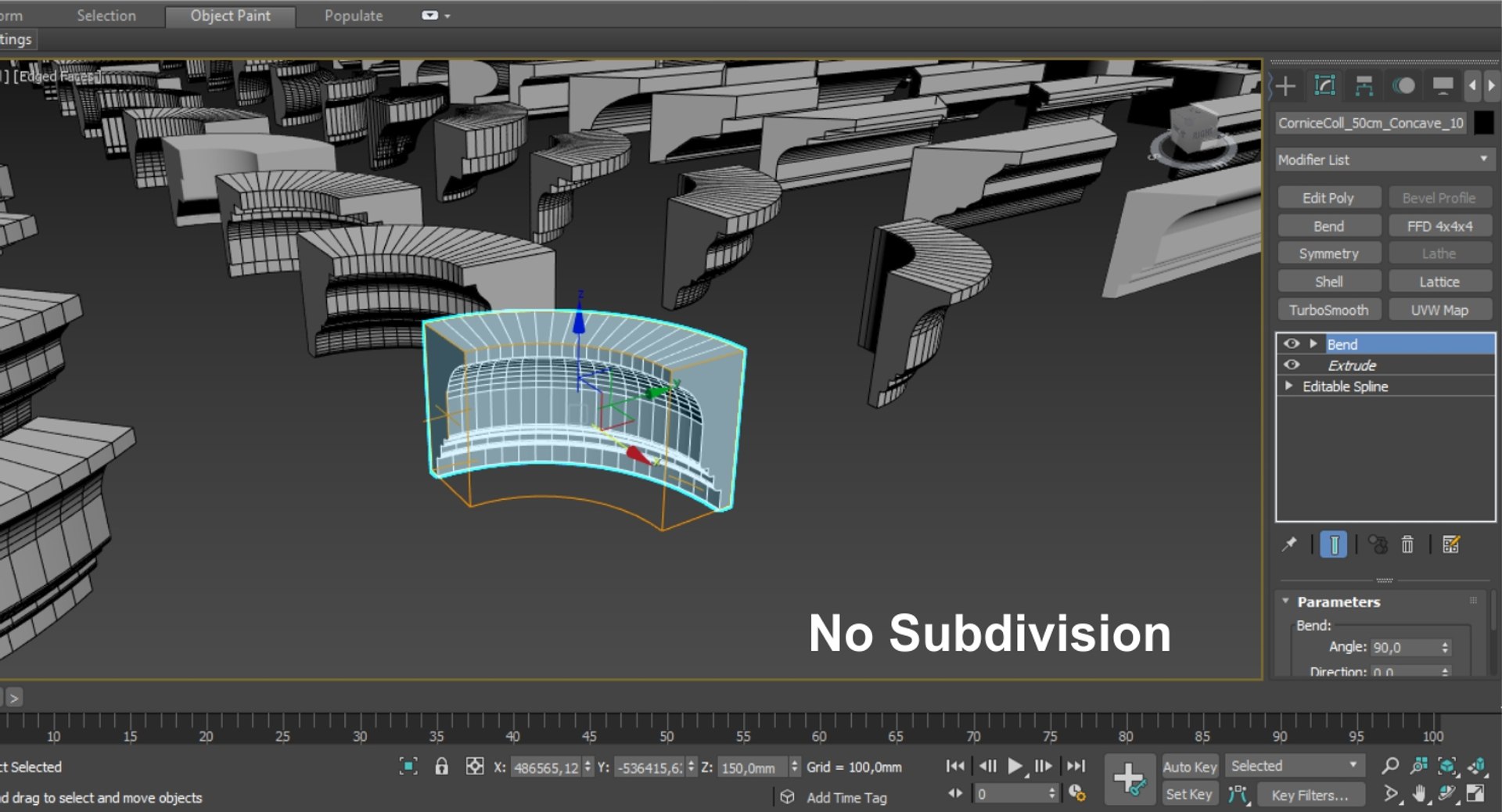 Cornice pack 1 model - TurboSquid 1490939