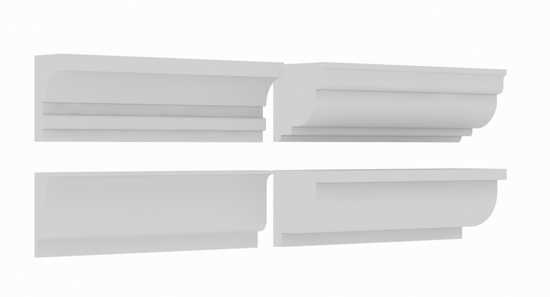 Cornice pack 1 model - TurboSquid 1490939