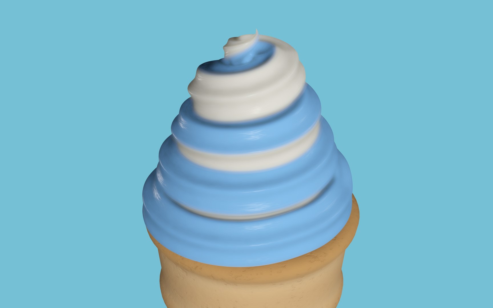 3D 3D Realistic Ice Cream 5 Colors PBR - TurboSquid 1741123