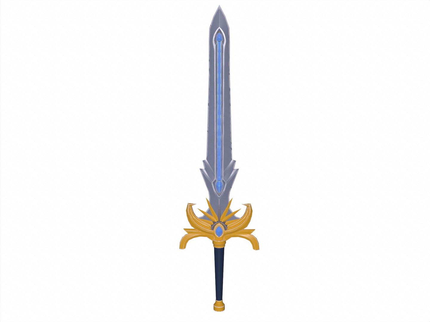 3D Stylized Sword 2 - TurboSquid 1810073