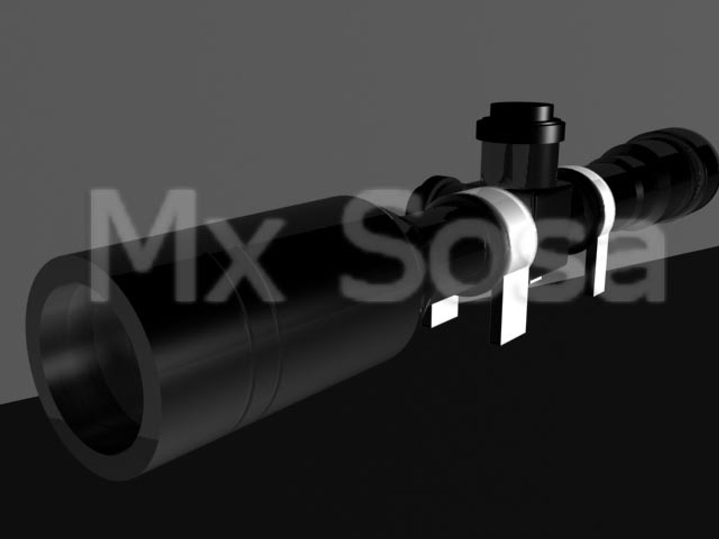 Free 3ds Model X16 Scope