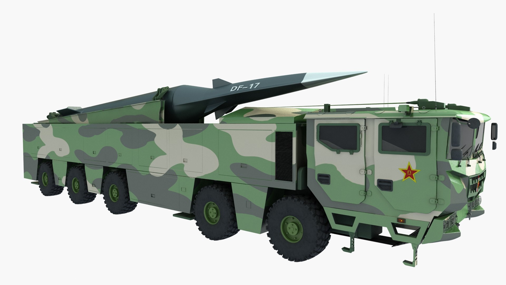 Df17 3D Model - TurboSquid 1660351