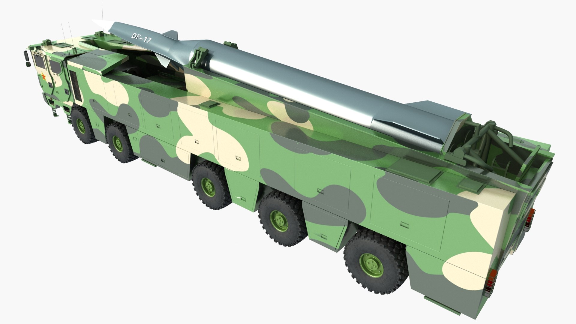 Df17 3D Model - TurboSquid 1660351