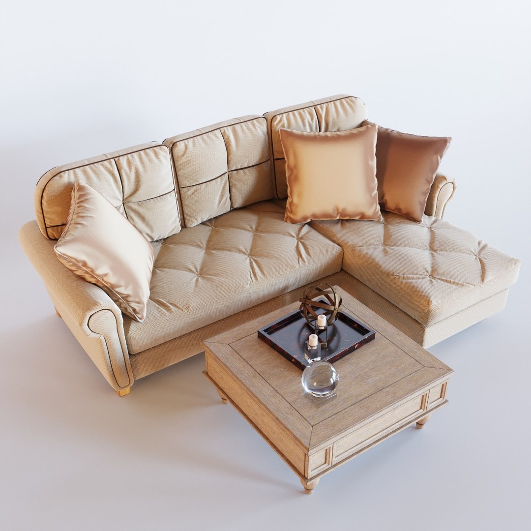 Sofa model - TurboSquid 1212527