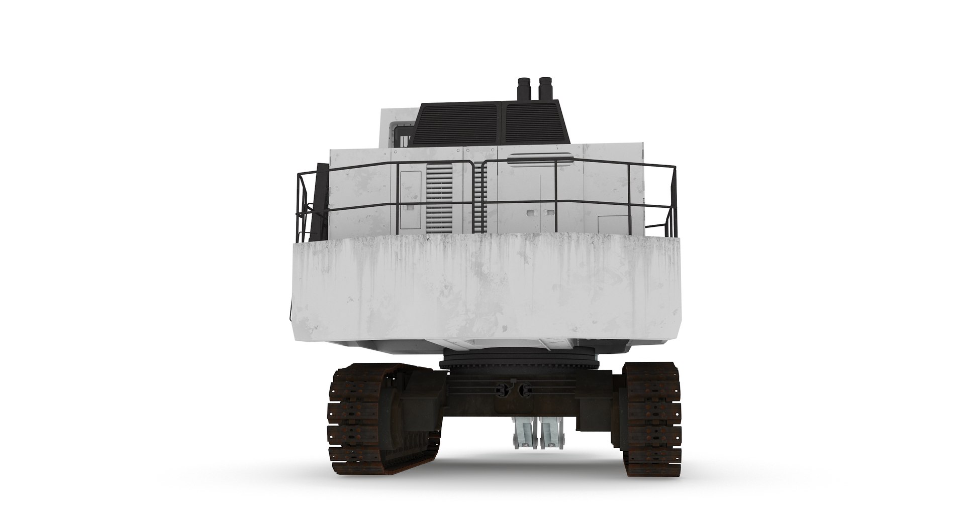 Size gooseneck boom excavator 3D model - TurboSquid 1193261