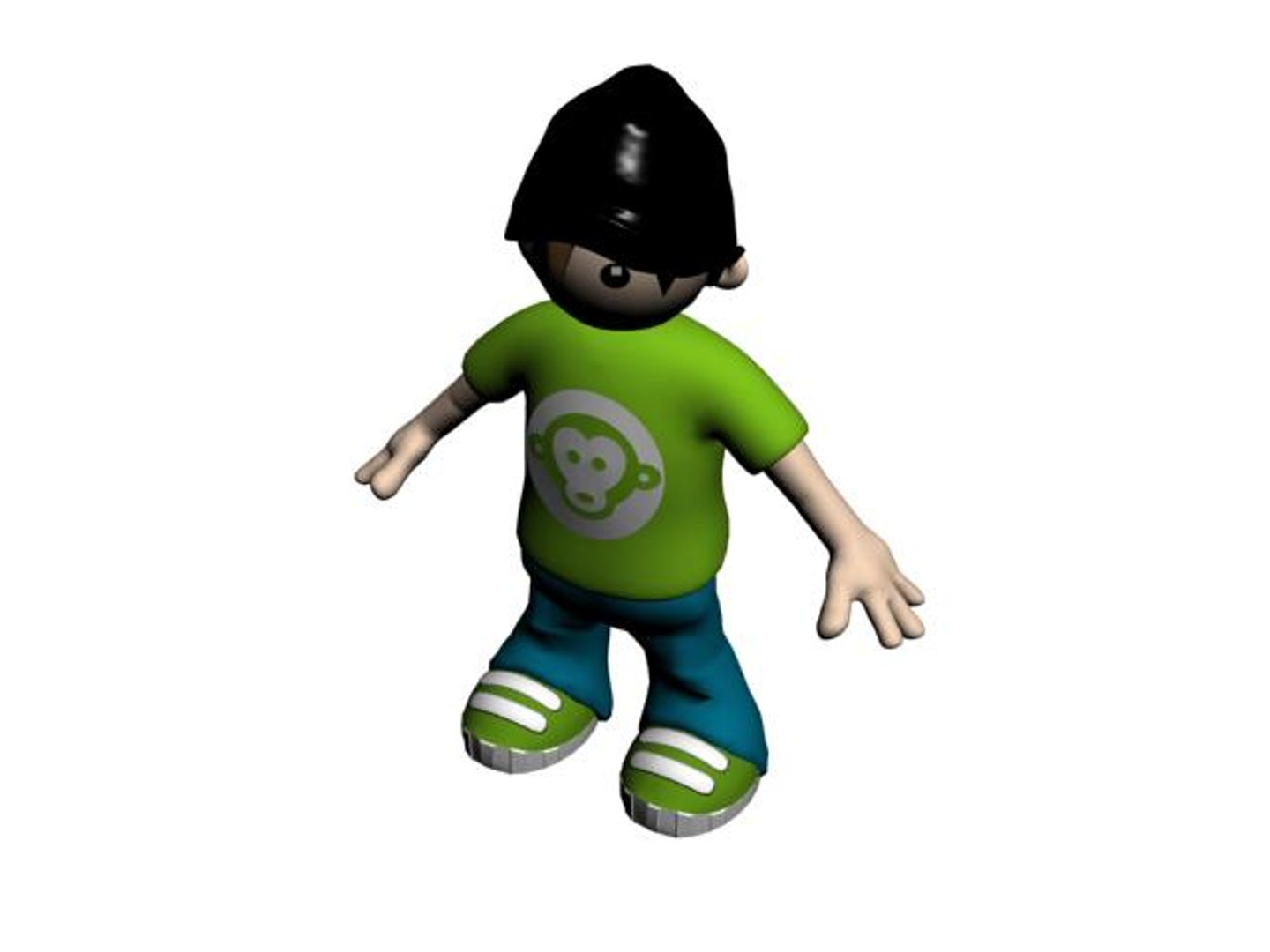 3ds max kid character