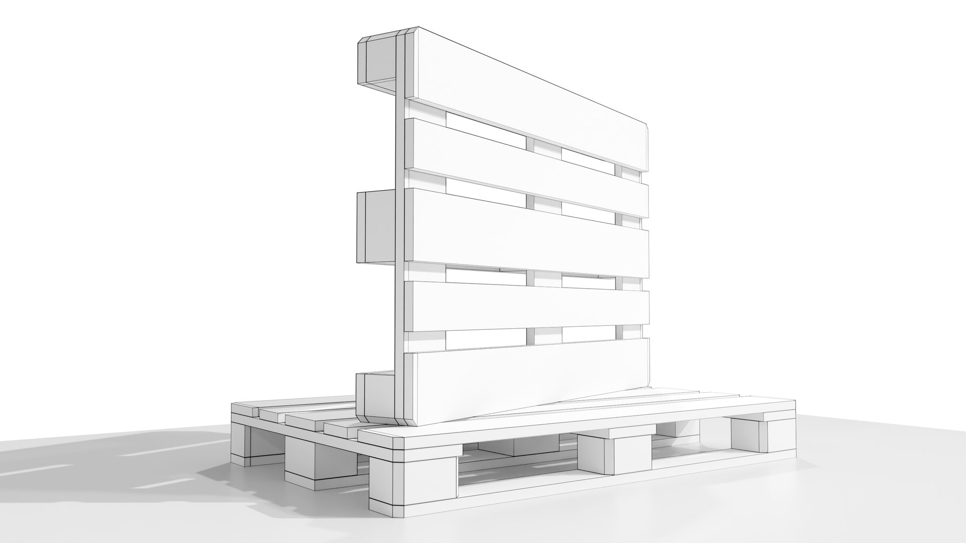 3D model Pallet - TurboSquid 1967904