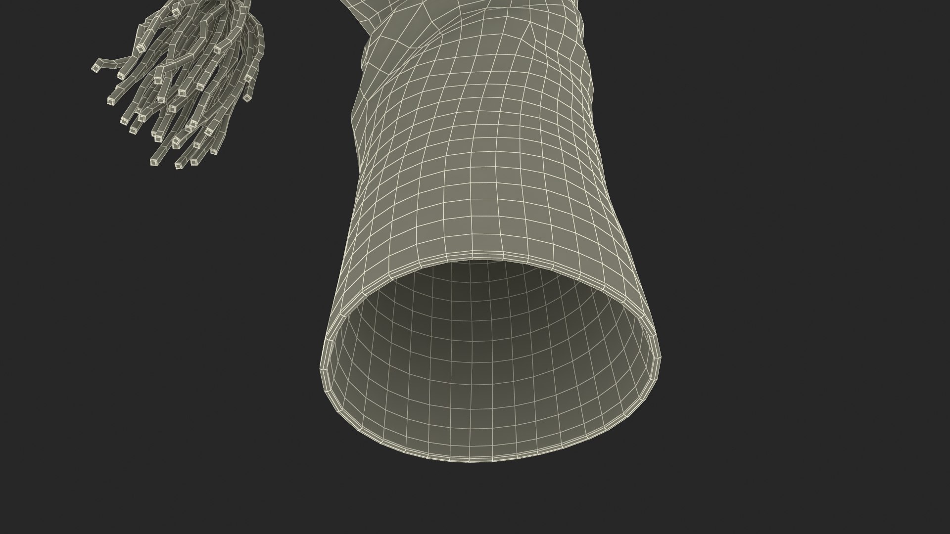 Character Hand Puppet Pink Girl Surprised Pose - TurboSquid 2269824