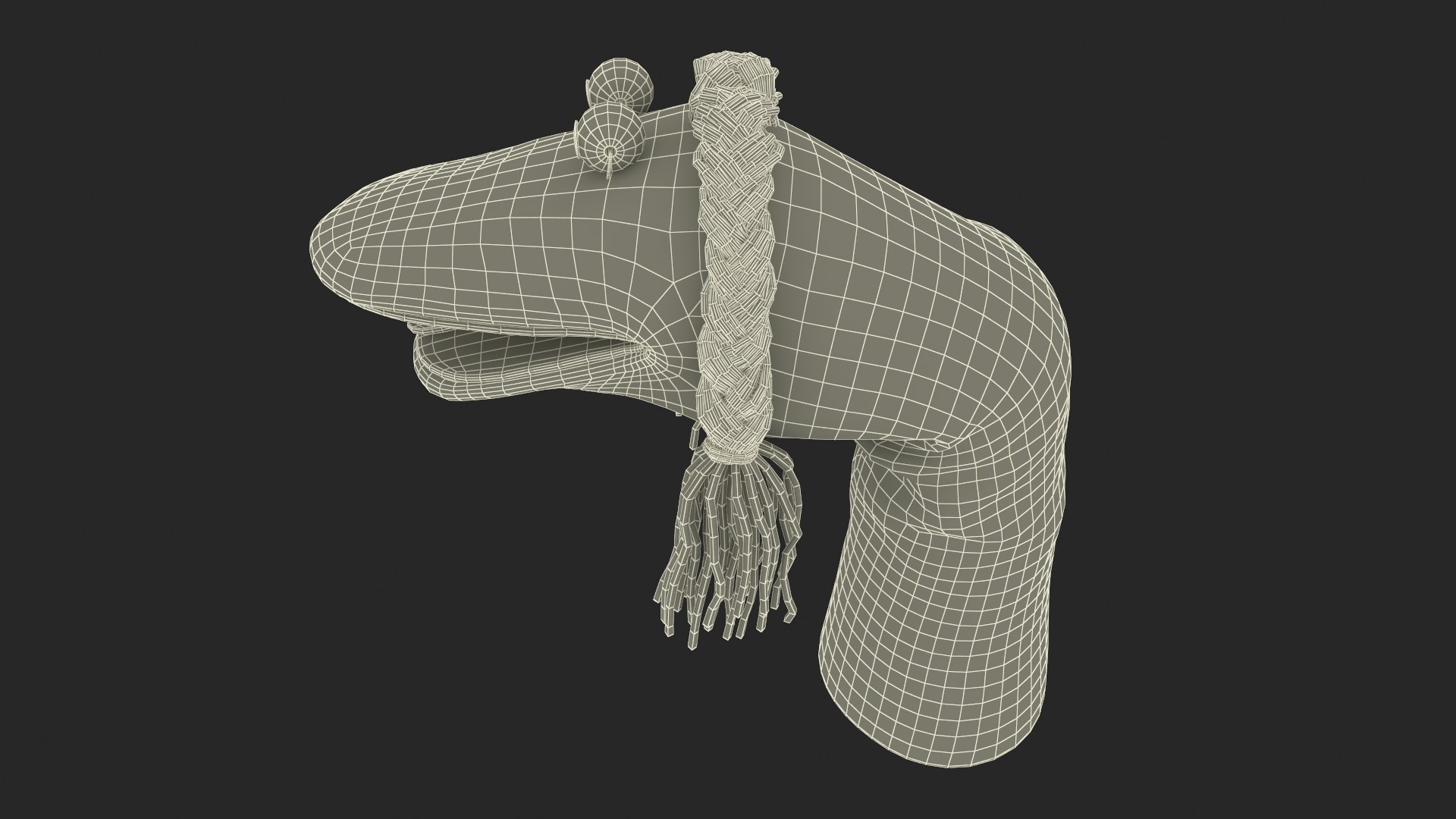 3D Character Hand Puppet Pink Girl Surprised Pose - TurboSquid 2269824