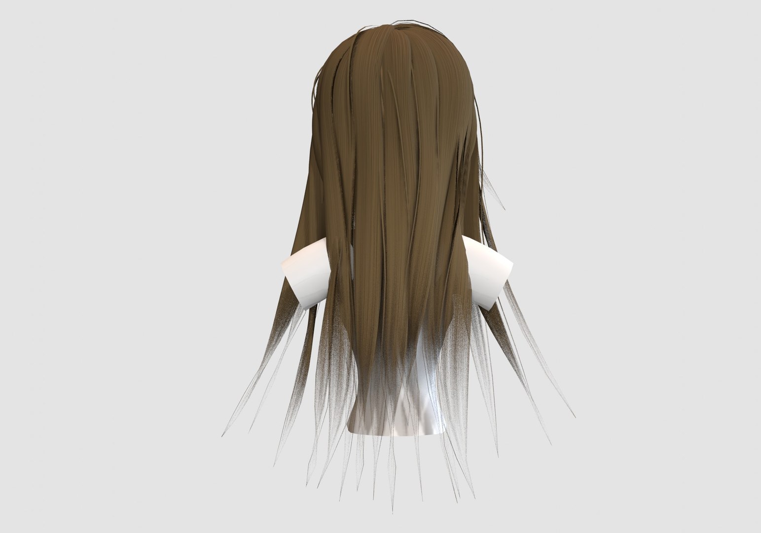 3D Sharp Anime Hairstyle - TurboSquid 1921571