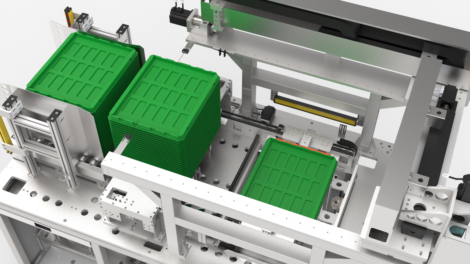 3D Automatic Load And Unload Tray Feeder - TurboSquid 1876914