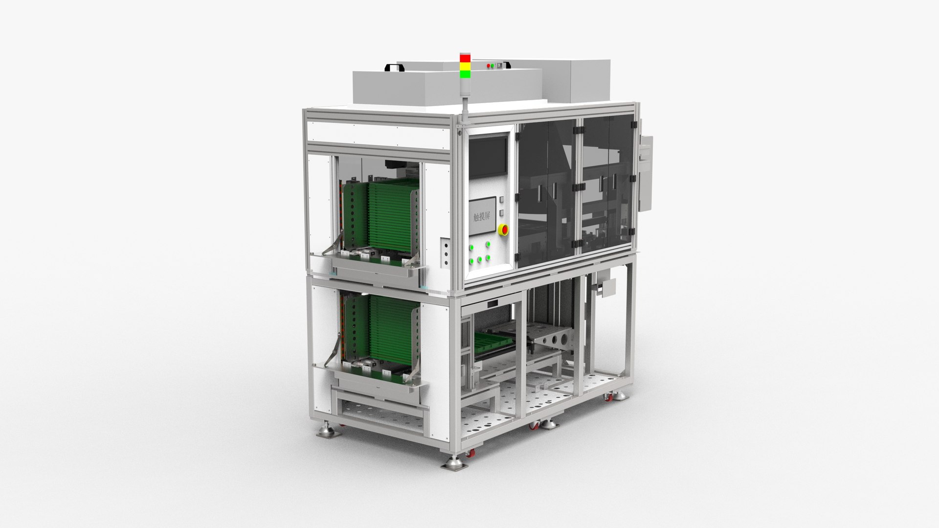 3D Automatic Load And Unload Tray Feeder - TurboSquid 1876914