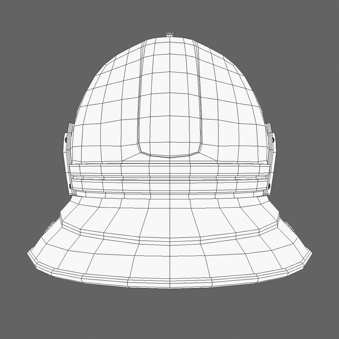 Gallic Helmet 3d Model