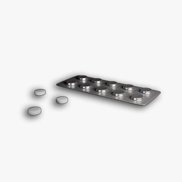 3D модель Таблетки Таблетка I PBR Модель I Готова к игре - TurboSquid ...