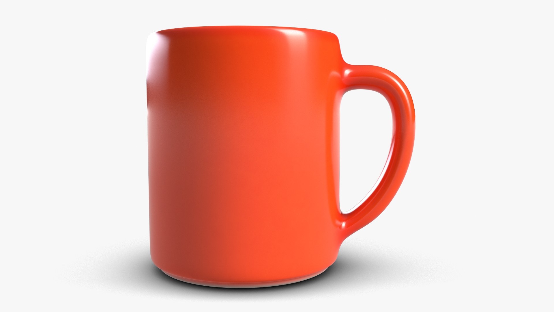 Red Tea Cup 2 3D Model - TurboSquid 1440820