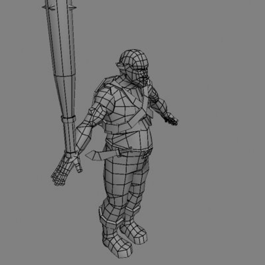 Creatures Characters Goblin Skeleton 3d Model