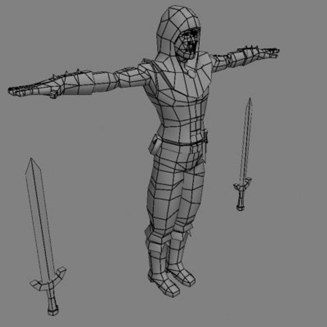 Creatures Characters Goblin Skeleton 3d Model