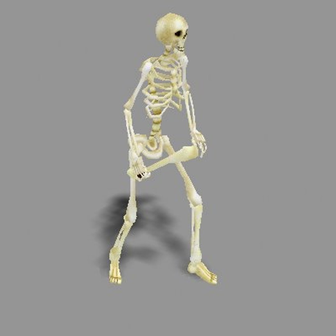Creatures Characters Goblin Skeleton 3d Model