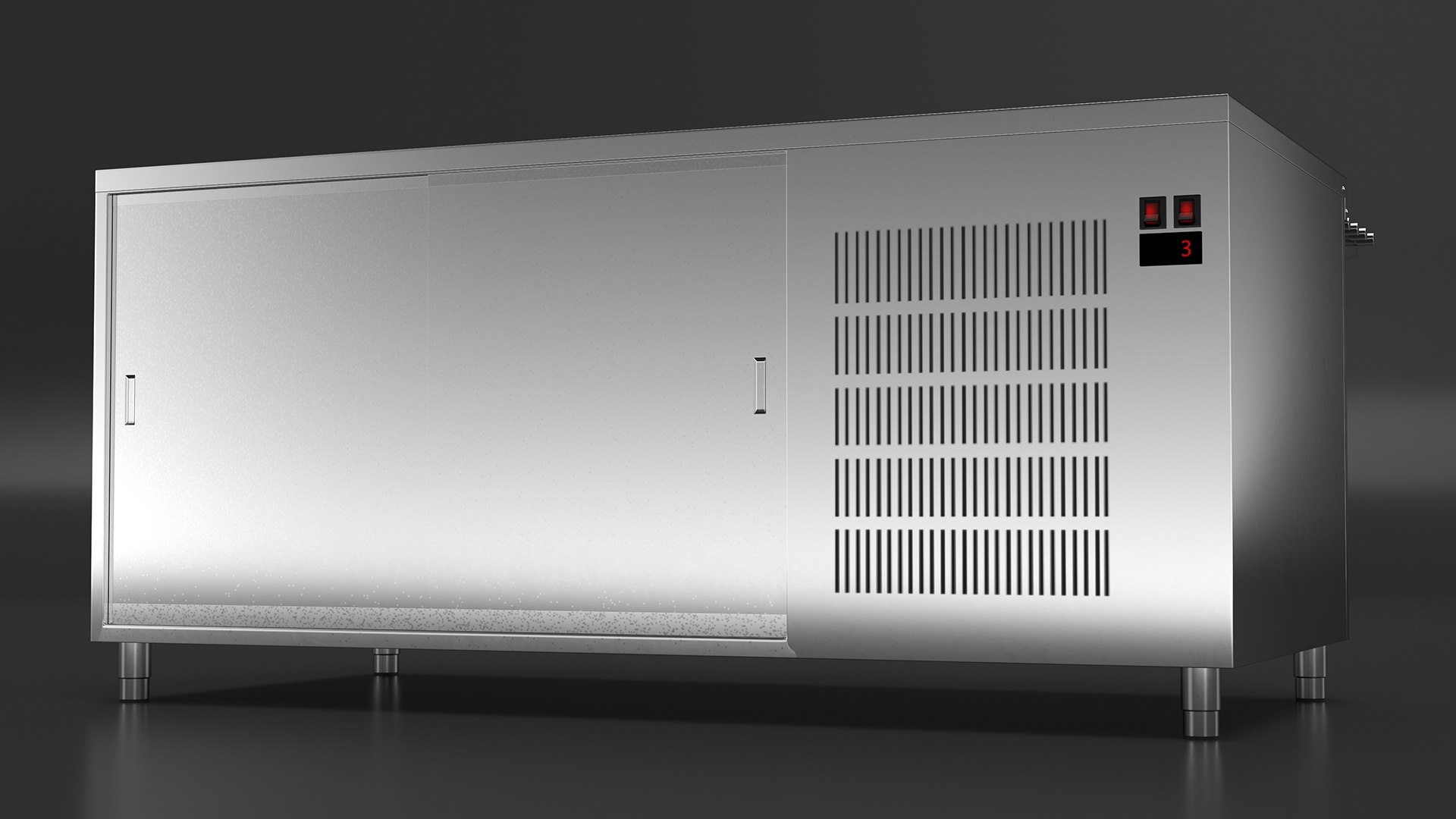 3D Model Table Self Service Line Element - TurboSquid 2059822